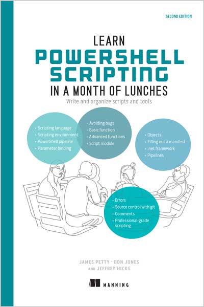 قیمت و خرید کتاب Learn Powershell Scripting In A Month Of Lunches